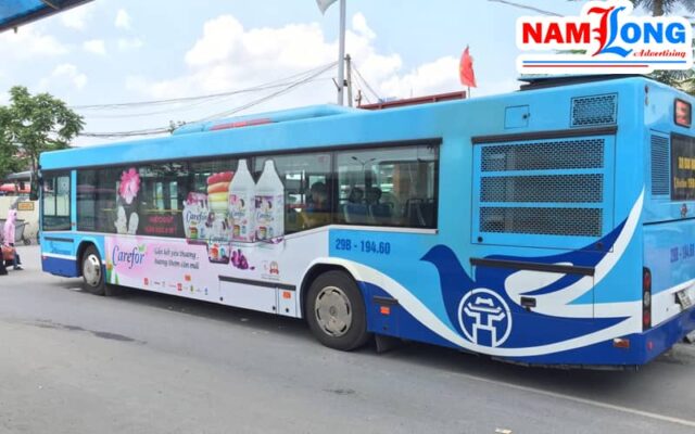 Quảng cáo die-cut 3d xe bus sống động, gây ấn tượng mạnh